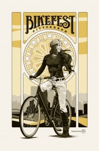Introducing BikeFest's First Limited Edition Poster - BikePGH : BikePGH