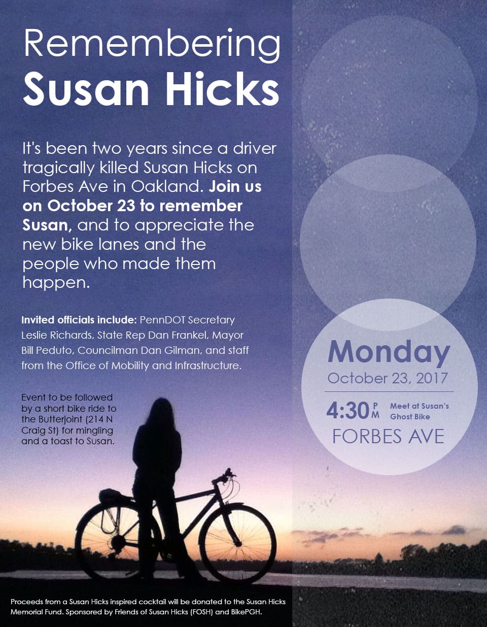 Oct 23: Remembering Susan Hicks and celebrating the changes in Oakland ...